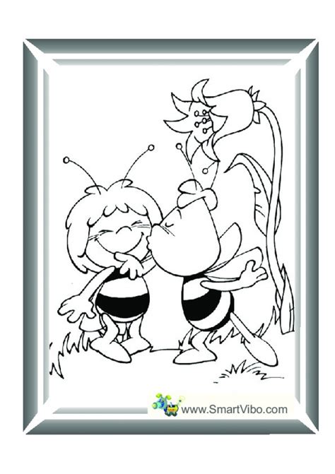 Пчеличката Мая 20 Задачи за печат