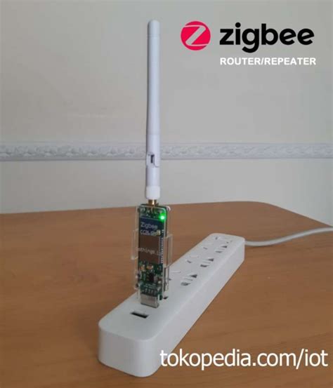 Promo Zigbee CC2652P USB Stick Dongle HomeAssistant Z2M Zigbee2MQTT Router Diskon 23 Di