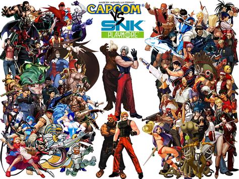 Capcom Game Art