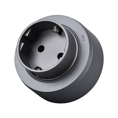 Aluminum Wall Track Socket Recessed Track EU Removable Modular Power Rail Plug System Desktop