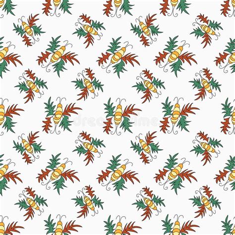 Beetle Color Pattern Stock Vector Illustration Of Bright 55634939