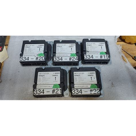 Fiat 500x 334 Airbag Control Module 51935305 Bosch 0285b04242 3340057200