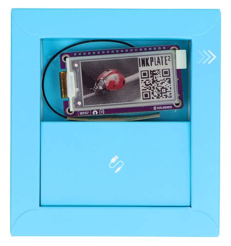 Inkplate 2 E Paper Display 213‘ 212x104px Esp32 For Arduino