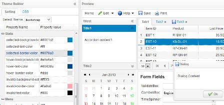 主题风格 扩展组件 jQuery EasyUI中文网