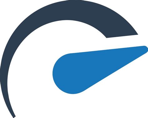 Performance Speedometer Icon Royalty Free Vector Image
