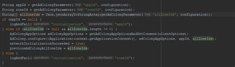 Mopub Withmediatednetworkconfiguration Explained Stack Overflow