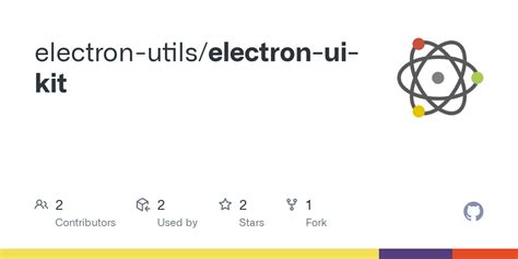 Github Electron Utilselectron Ui Kit