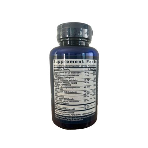 Complete B Complex 60 Cápsulas Life Extension Seminka Health Store