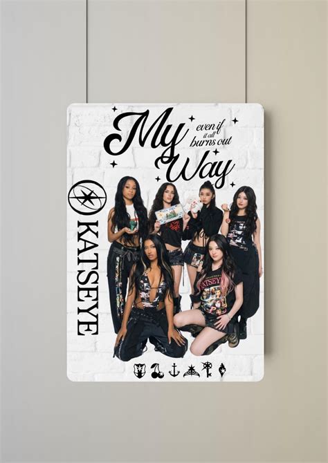 Katseye 4x Poster Bundle Kpop Fanart Prints And Wall Art Etsy Uk