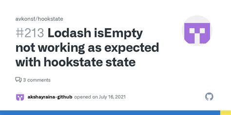 Lodash IsEmpty Not Working As Expected With Hookstate State Issue