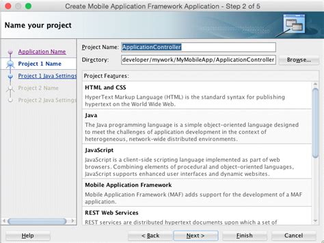 Oracle Jdeveloper 12c 1213 Tutorials Setting Up Mobile