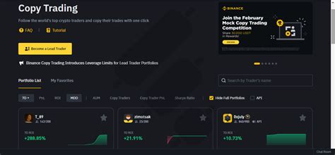 Best Binance Copy Trading Platforms Comparison In 2024 Finestel