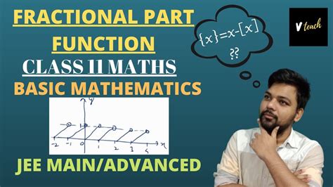 Fractional Part Function Class 11 Maths Basic Mathematics Jee Main Advanced Jee