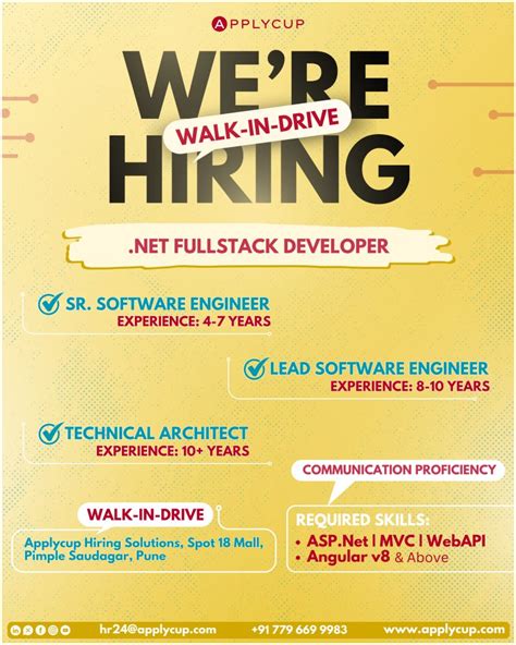 prasaad swami on linkedin wearehiringnow wearehiring dotnetdeveloper dotnetfullstackdeveloper…