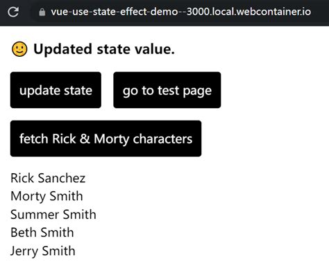 Safe And Sharable State Mangement Library Vue Use State Effect Vue