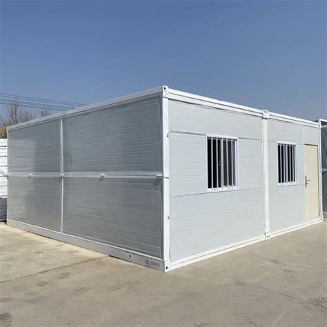 Fast Build Prefab House 20ft 40ft Modular Folding Container House Camping Foldable Small Tiny