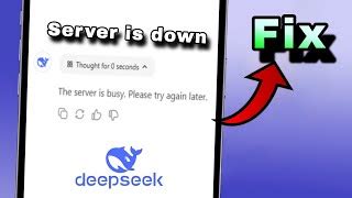 How To Fix The Server Is Busy Error In Deepseek Ai Step By Step Appier Solutions Mp Mp