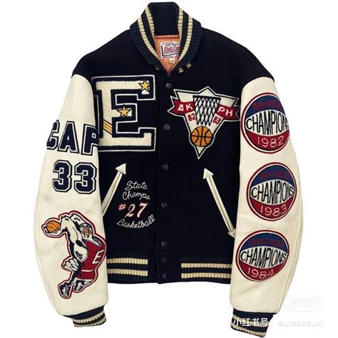 Pin By Kaishui冒险家 On Aw K 棒球夹克 Varsity Jacket Varsity Jacket Outfit