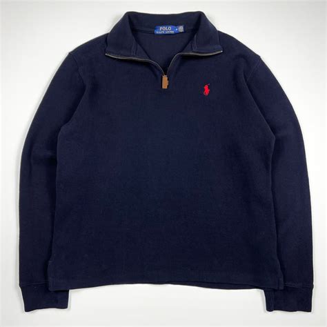 폴로 랄프로렌 반집업 니트 M 후루츠패밀리