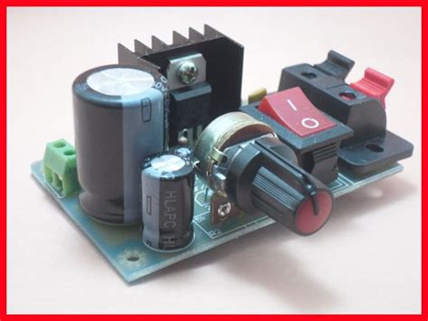 Adjustable Lm317 Module Adjustable Voltage Regulator Board Kit With Dc Voltage Regulator Module