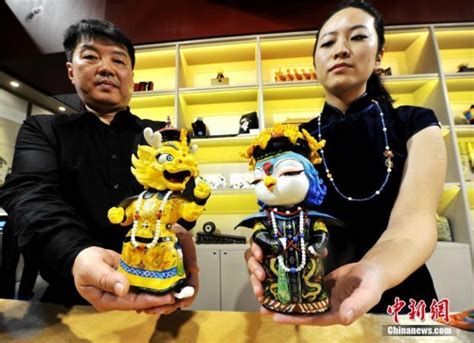 北京故宫吉祥物龙凤首度对外亮相 中国网