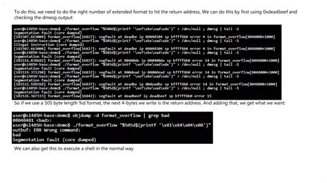 Format String Attack Pptx