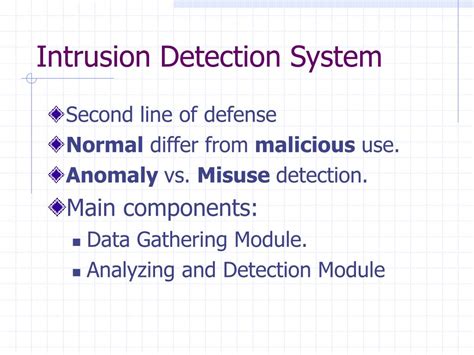 Ppt An Intrusion Detection Architecture For Computational Grids