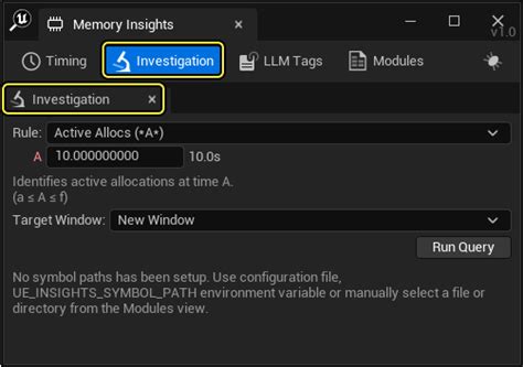 Memory Insights In Unreal Engine Unreal Engine 55 Documentation