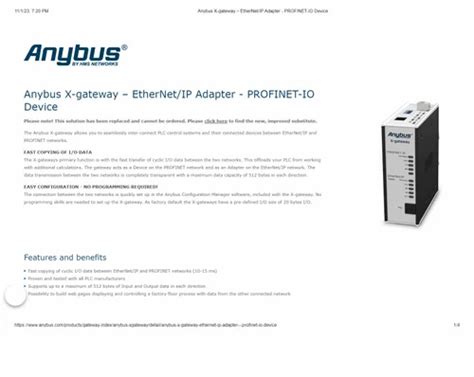 AB7649 F ANYBUS X GATEWAY At Best Price In Bhavnagar By Masum Automation ID 2852790960473