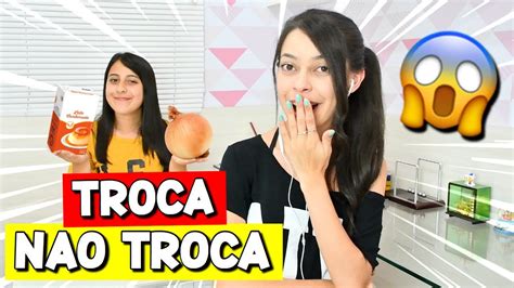 Desafio Do Troca Com A Minha Prima Youtube