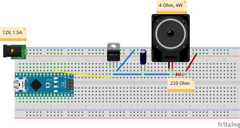 run 4 ohm speaker over mosfet audio arduino forum