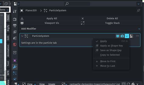 Array Object With Particles On A Curve How To Particles And Physics