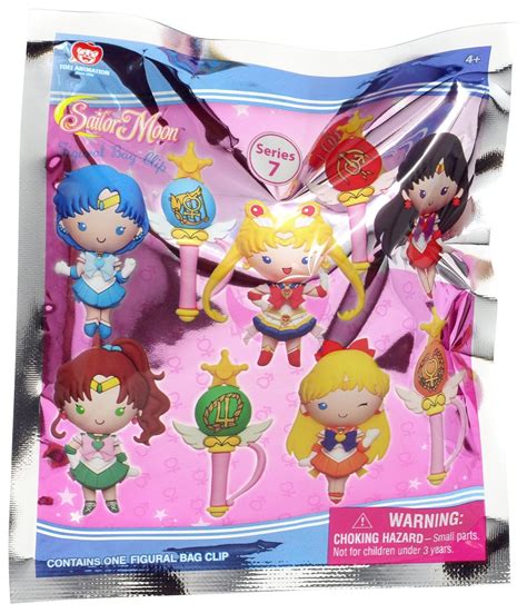 3d Figural Keyring Sailor Moon Series 7 Mystery Pack 1 Random Figure