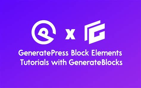 Generatepress Block Elements Tutorials Author Box Related Posts