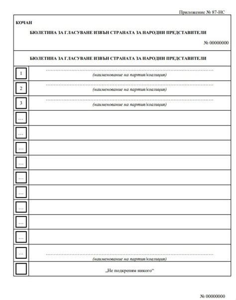 ЦИК показа бюлетините за вота на 2 април Снимки Flashnews