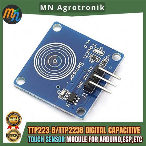 Jual Ttp223 B Ttp223b Digital Capacitive Touch Sensor Module For Arduino Shopee Indonesia