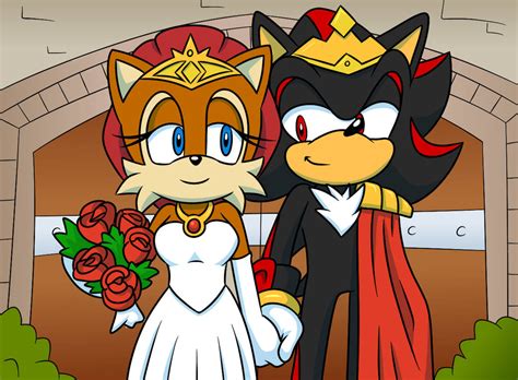 Queen Sally And Prince Shadow By Sonicguru On Deviantart