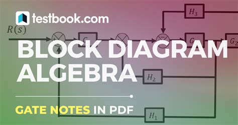 Block Diagram Algebra In Control Systems GATE Study Material PDF