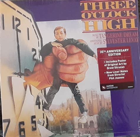 Tangerine Dream Sylvester Levay Three Oclock High Original Motion
