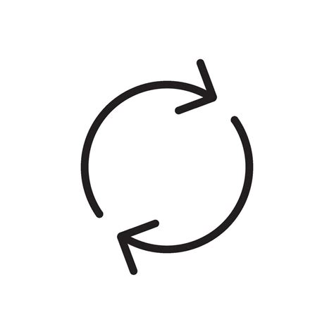 Reload Icon Vector Design Template 40256867 Vector Art At Vecteezy