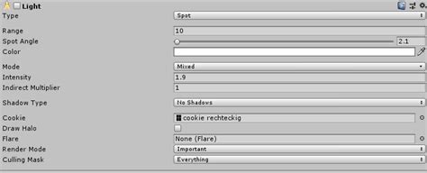 Hololens Unity Light Cookies With Mrtk Stack Overflow