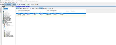 cannot ping remote site address pool from inside interface cisco