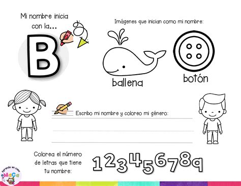 Aprendo Y Practico Mi Nombrepage 0003 Orientación Andújar Recursos