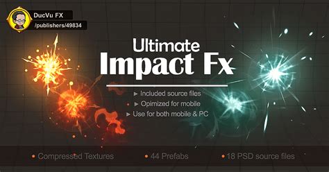 Unity Game Effect Impact Fx On Behance
