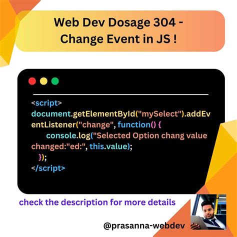 Prasanna D On Linkedin Webdevelopment Javascript Coding101