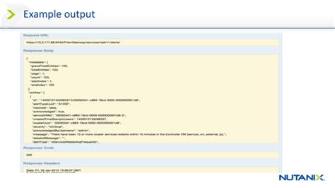 Rest Api Overview With Nutanix Ppt