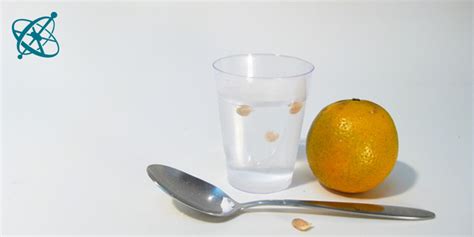 Ciênsação hands on experiment Floating seeds chemistry density solution Open Educational