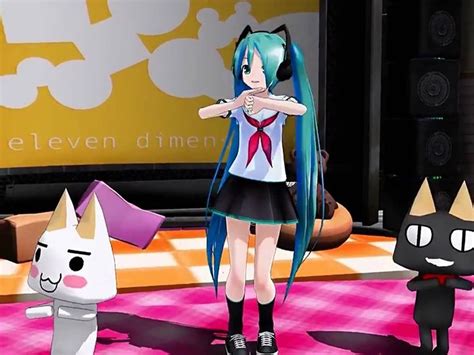 Nekomimi Switch Hatsune Miku Mmd Hatsune Miku Neko Canciones