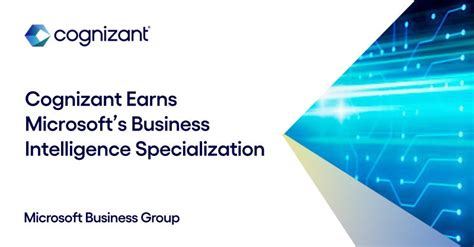 Cognizant Has Earned Microsofts Business Intelligence Specialization Cognizant Partners