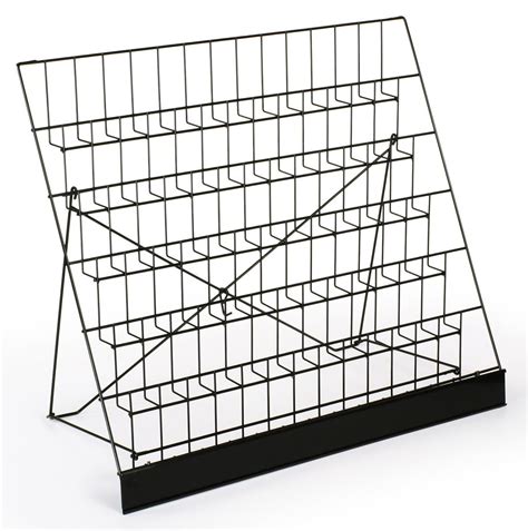 Wire Racks Tier Countertop Displays For Literature Greeting Card Display Countertop